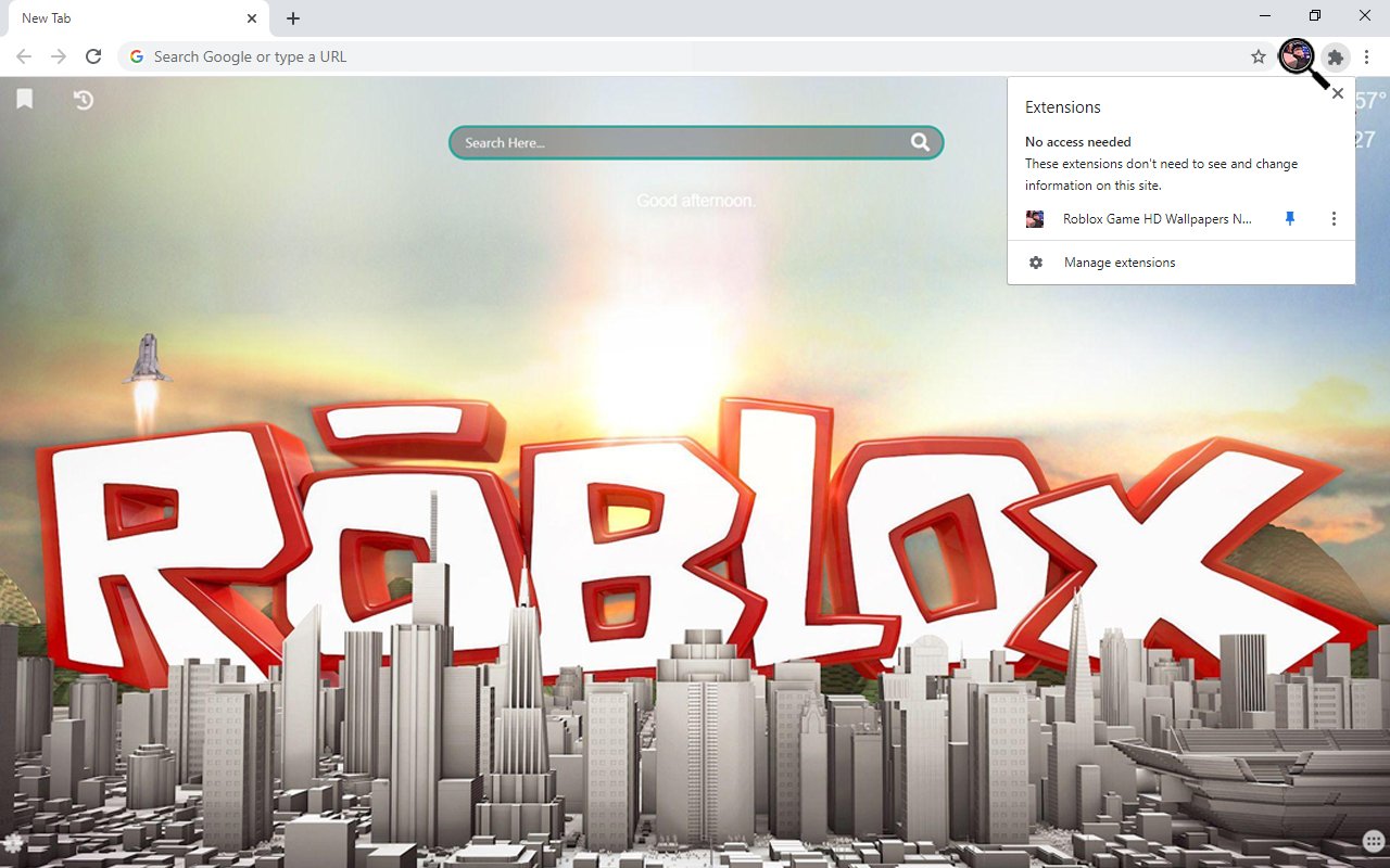 Roblox Game HD Wallpapers New Tab - WallpaperTab