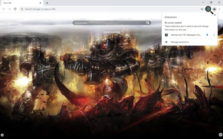 Warhammer HD Wallpapers New Tab Theme - WallpaperTab