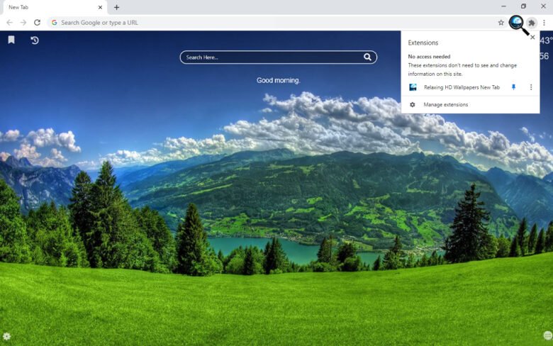 Relaxing HD Wallpapers New Tab - WallpaperTab