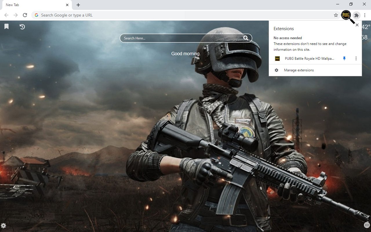 PUBG Battle Royale HD Wallpapers New Tab - WallpaperTab