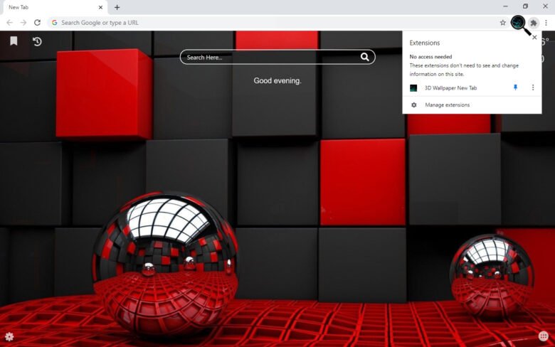 3D Wallpaper New Tab - WallpaperTab