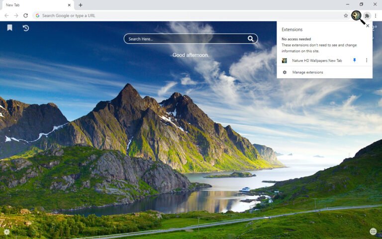 Nature HD Wallpapers New Tab - WallpaperTab