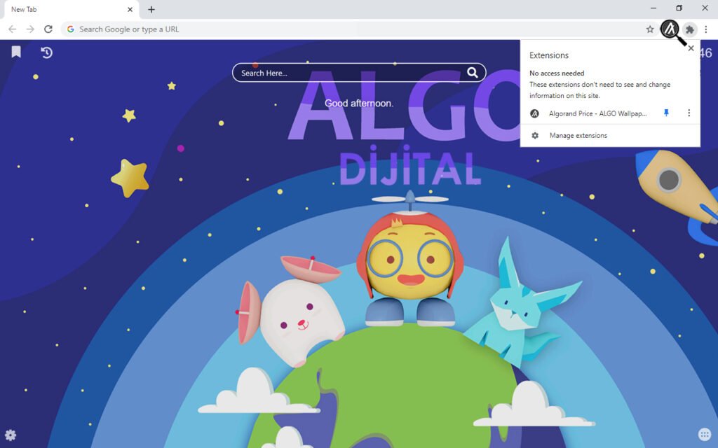 Algorand Price – ALGO Wallpaper New Tab - WallpaperTab