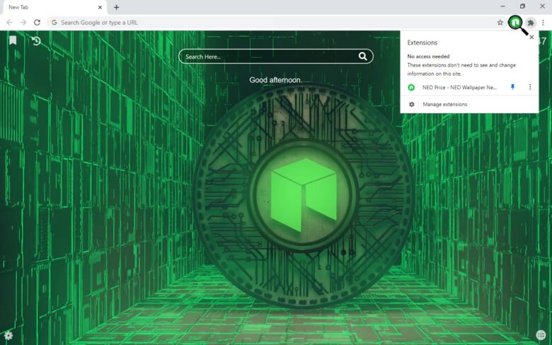 NEO Price – NEO Wallpaper New Tab - WallpaperTab