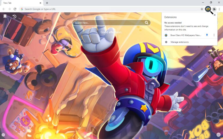 Brawl Stars HD Wallpapers New Tab - WallpaperTab