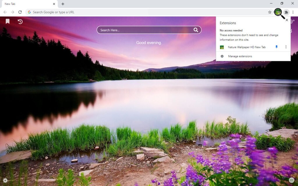Nature Wallpaper HD New Tab - WallpaperTab
