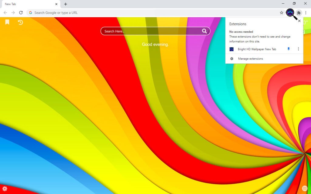 Bright HD Wallpaper New Tab - WallpaperTab