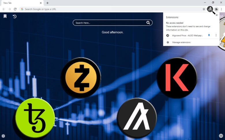 Algorand Price – ALGO Wallpaper New Tab - WallpaperTab
