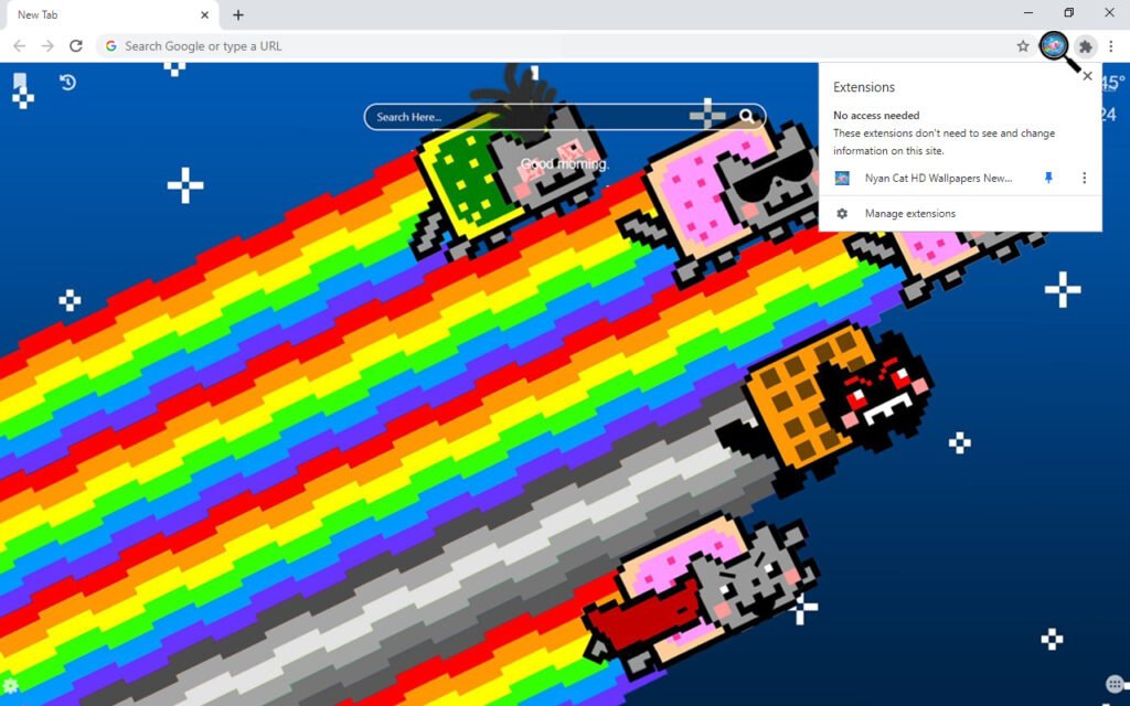 Nyan Cat Hd Wallpapers New Tab Wallpapertab