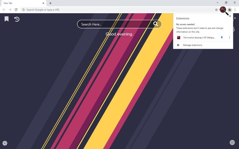 Minimalist Abstract HD Wallpaper New Tab - WallpaperTab